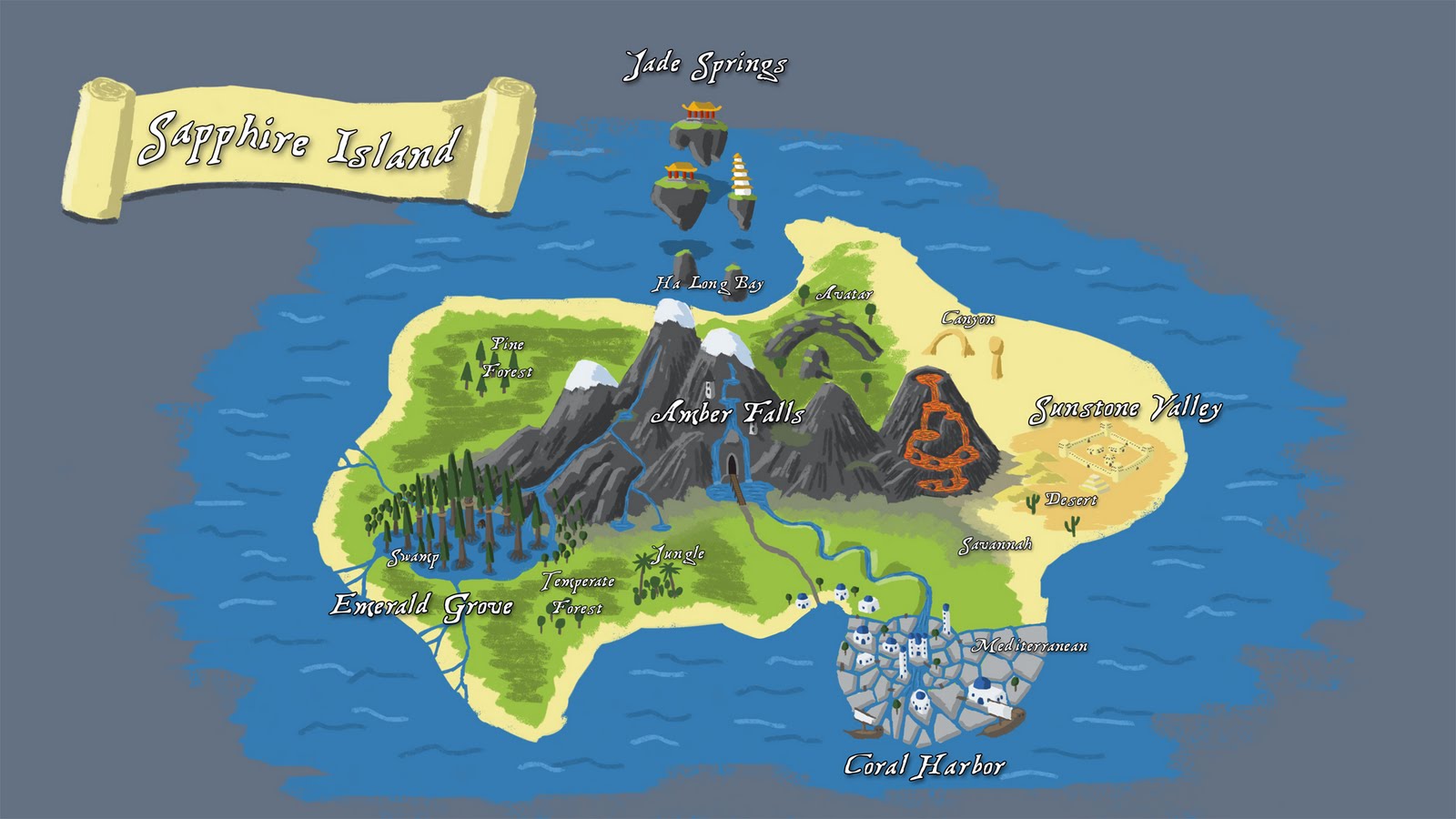 Sapphire Island: August 2011