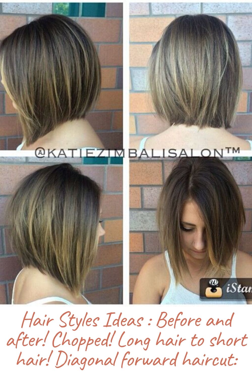 Hair Styles Ideas : Before and after! Chopped! Long hair to short hair ...