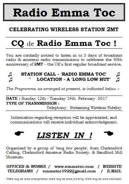 Shortwave Central: 95 Years - A Celebration of Radio Station 2MT