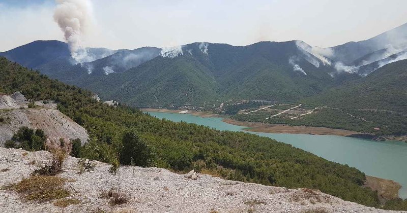 Several forest fires active across Macedonia