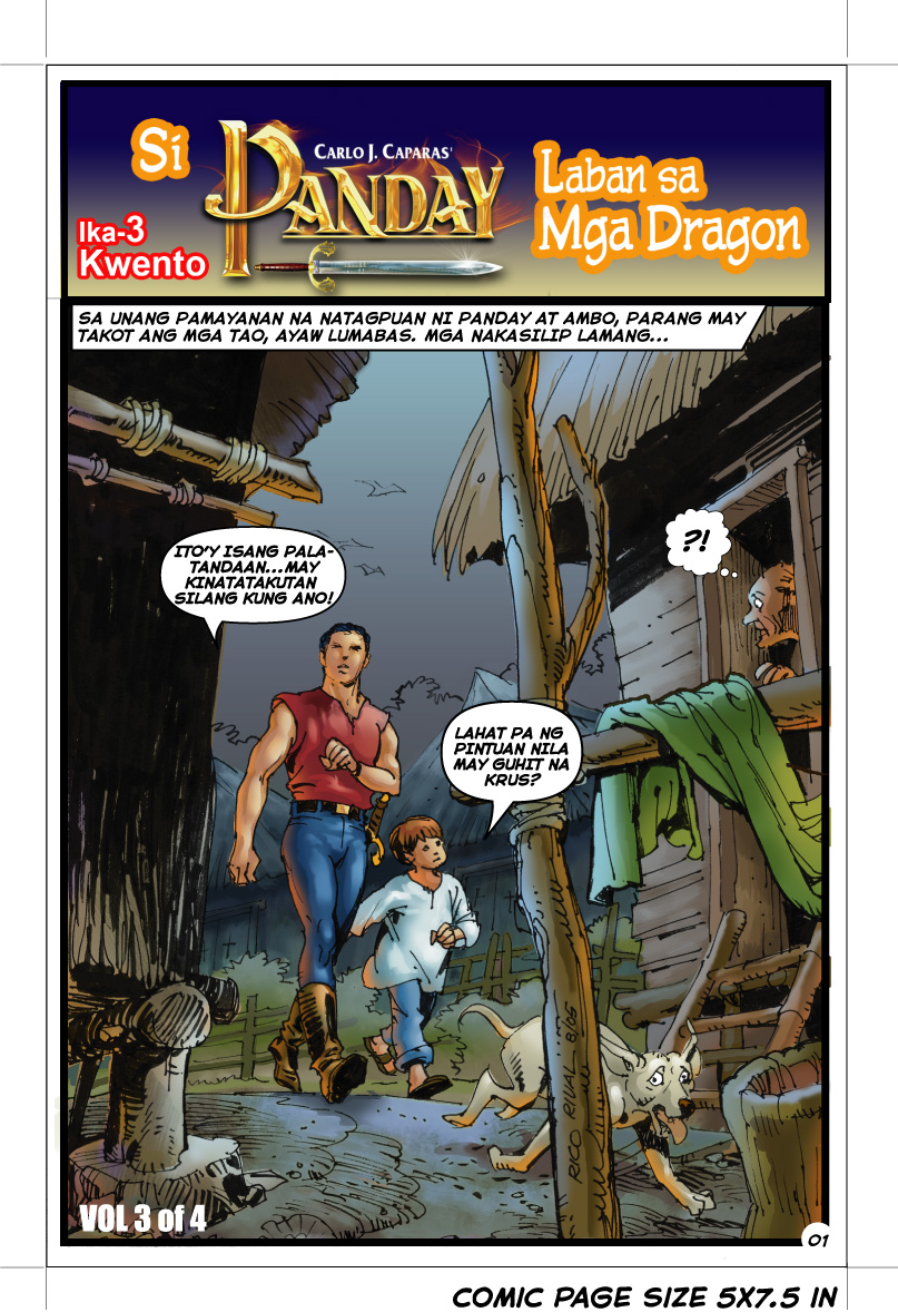 Pinoy Superheroes Universe: PANDAY Mini-Comic