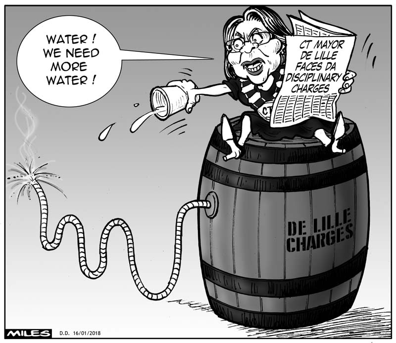 Cartoons by Miles: Explosive allegations