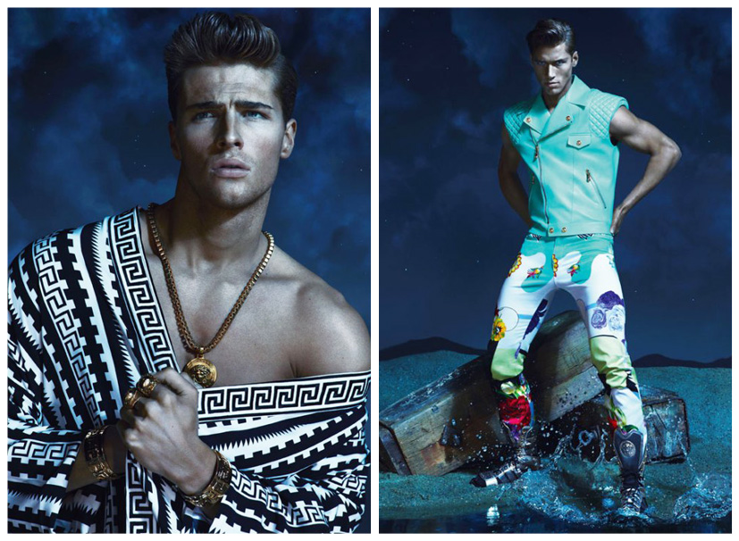 MEN'S BOOKMARK: Versace Spring Summer 2013 Campaign