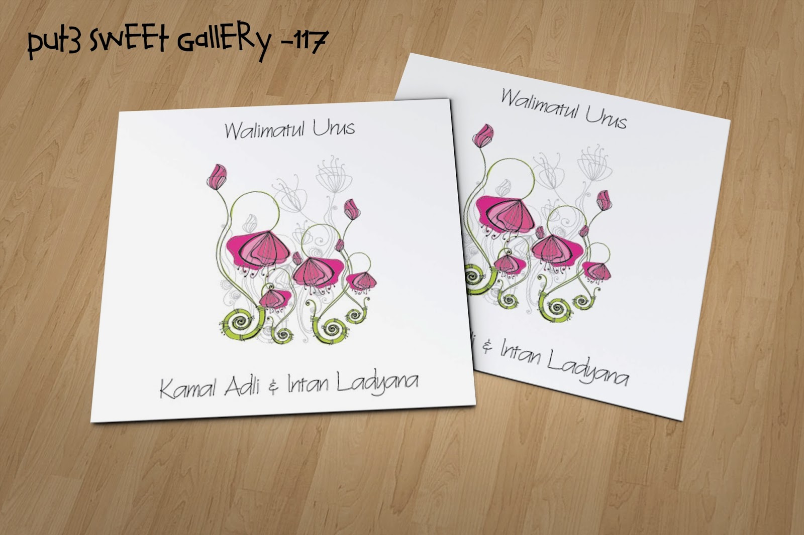 Kad-Kad Kahwin Runtuh: Design Kad Kahwin