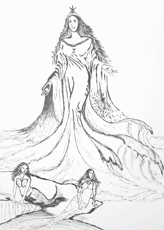 Gabriel Gavioli: Quadro - Iemanjá