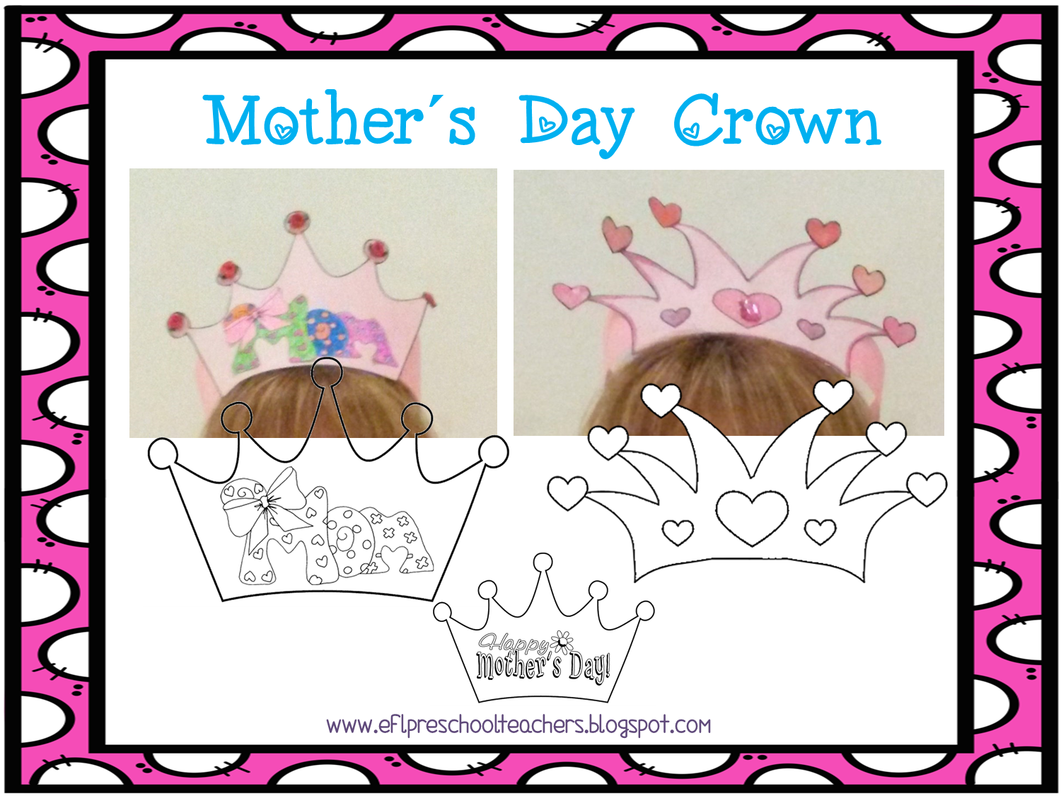 ESL/EFL Preschool Teachers: Mother´s Day Activities for the ELL