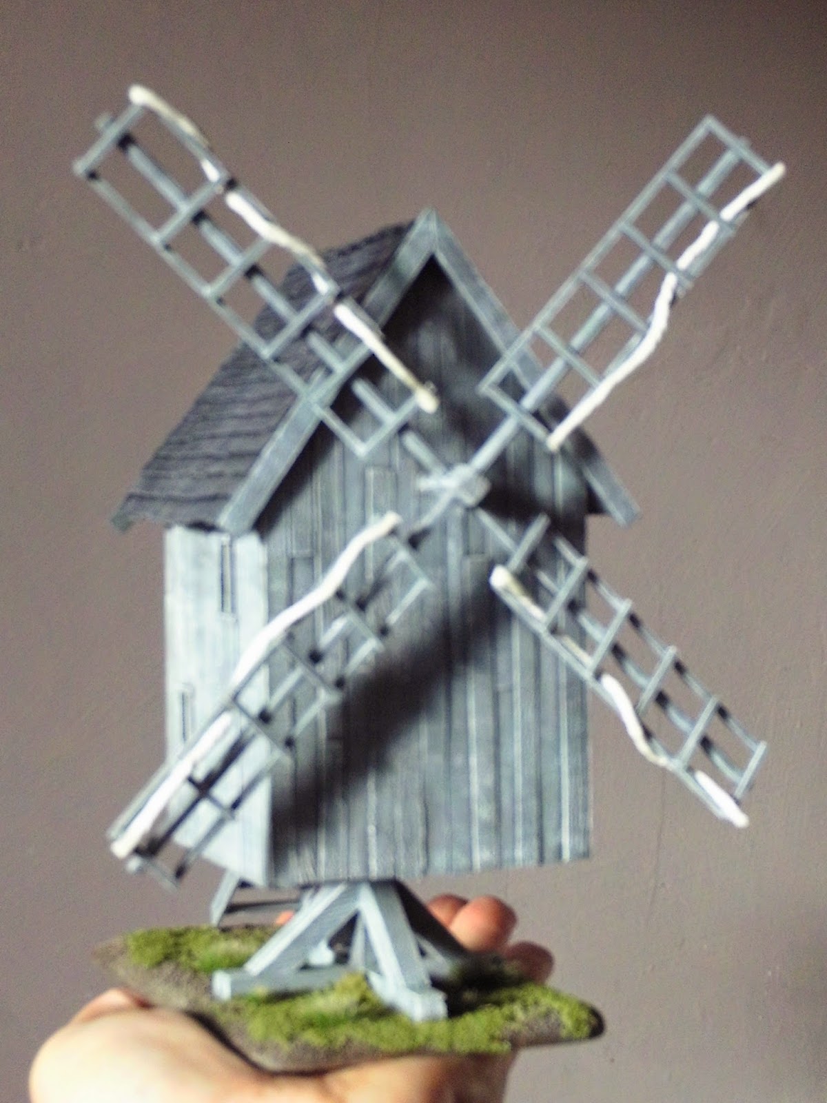 Medieval Windmill Model