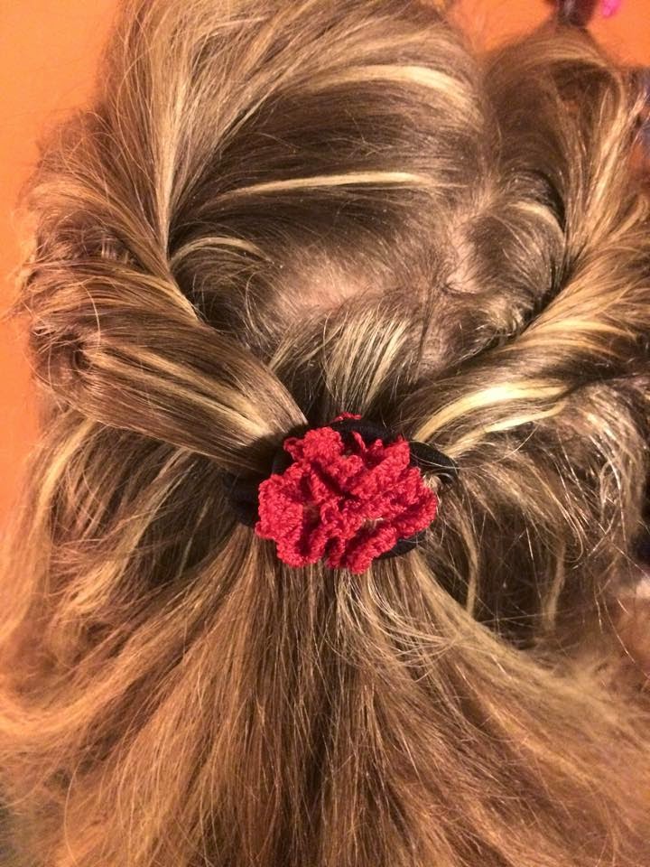 SICK LIL MONKEYS: Red Heart Sizzle Yarn Review and FREE Pixie Blossoms ...