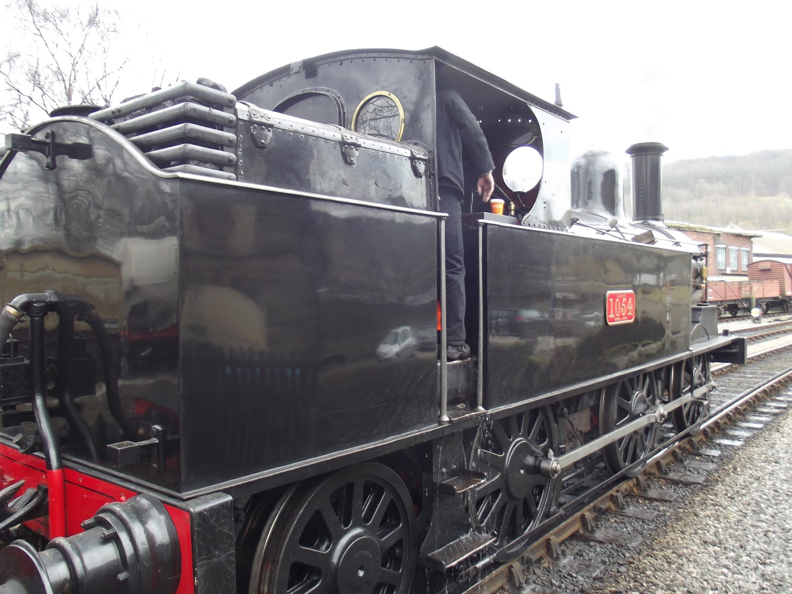 Steam Memories: LNWR Coal Tank and the Taff Vale Tank. Together over ...