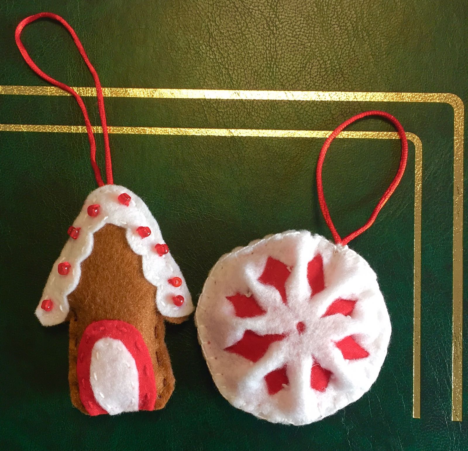 Mis cosas de fieltro: ADORNOS NAVIDEÑOS DE FIELTRO NAVIDAD 2016