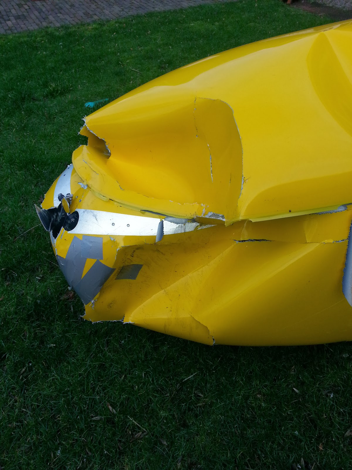 Quest ligfiets 456: Ongeluk met auto