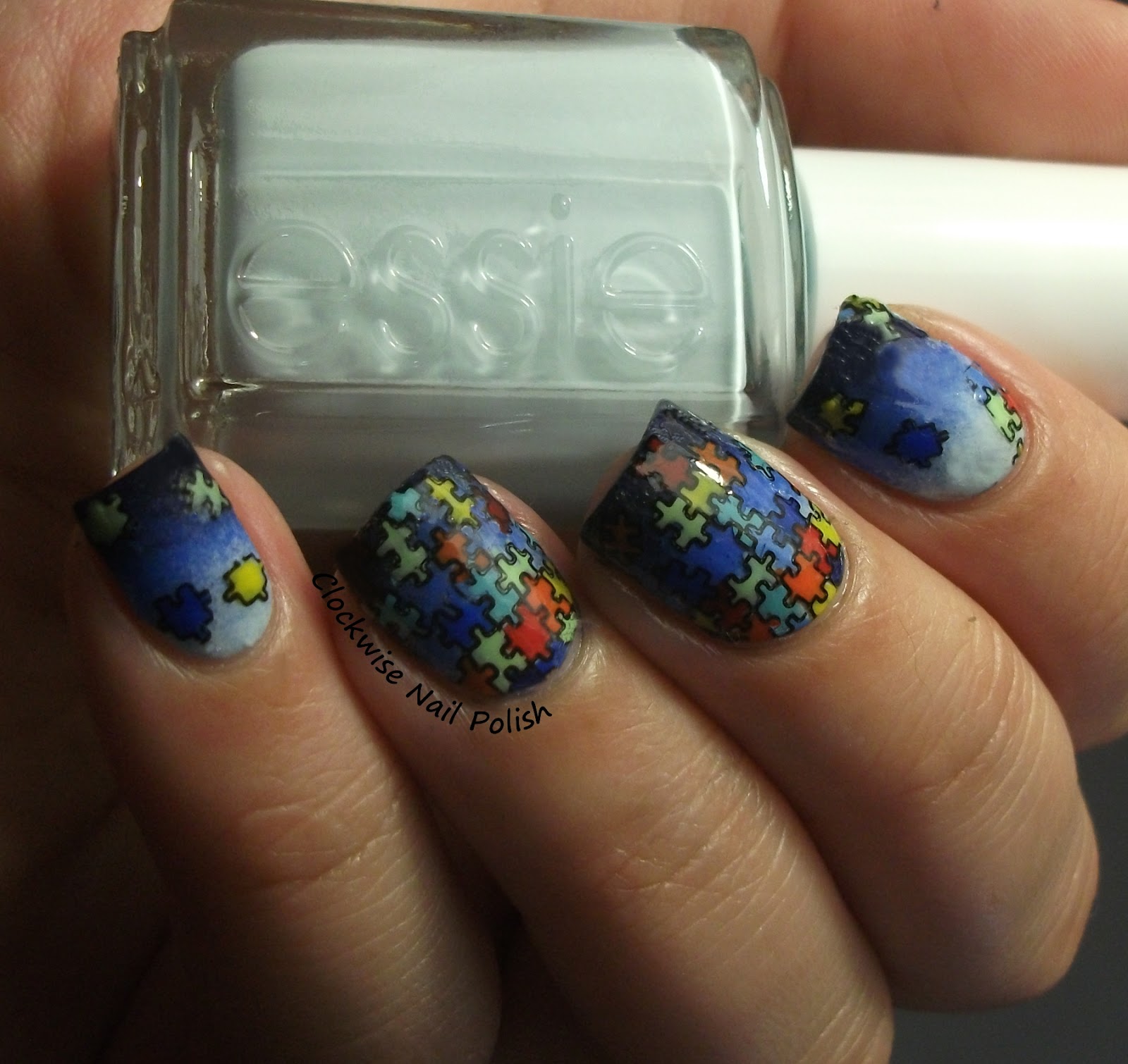 The Clockwise Nail Polish: Light It Up Blue Movement: Autism Awareness