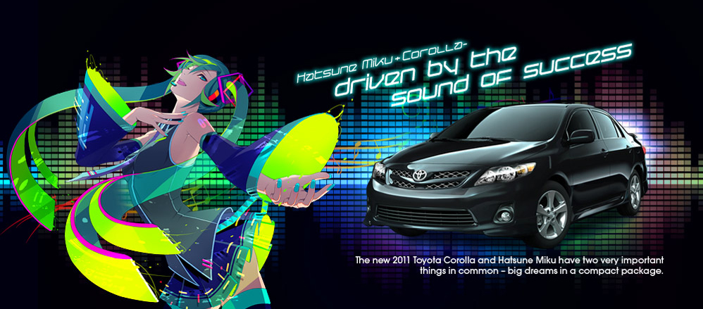 Vocatrix Novice: Toyota USA (Corolla + Miku)