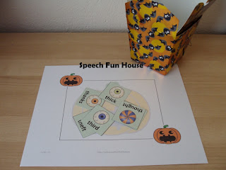 Speech Fun House: Articulation Game - Halloween Candies