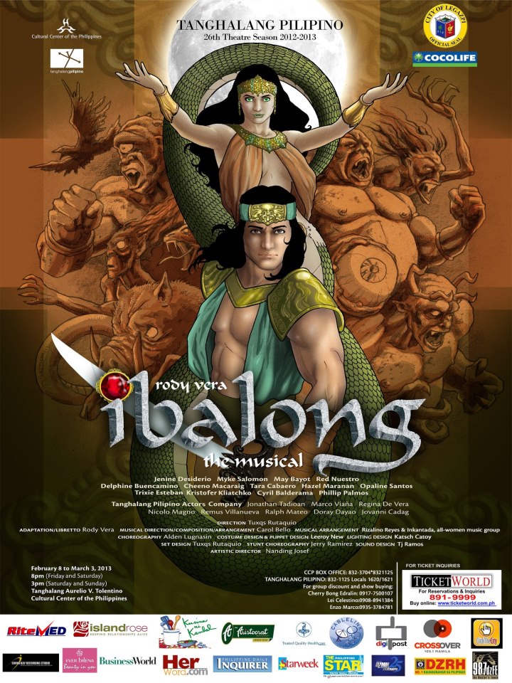 Ibalong The Musical Presented by Tanghalang Pilipino ~ Wazzup Pilipinas ...