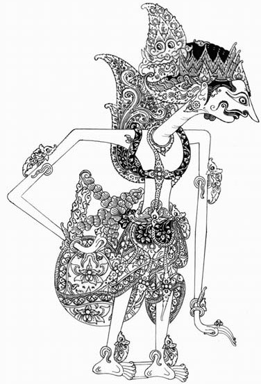 Salya gaya Surakarta ~ Album Wayang Indonesia