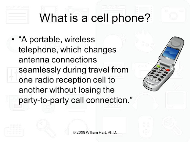 WilliamHartPhD's Notes: MediaTech: Cell Phones and the Consequences of ...
