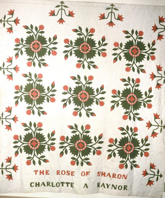 Barbara Brackman's MATERIAL CULTURE: Whig Rose or Democrat Rose?