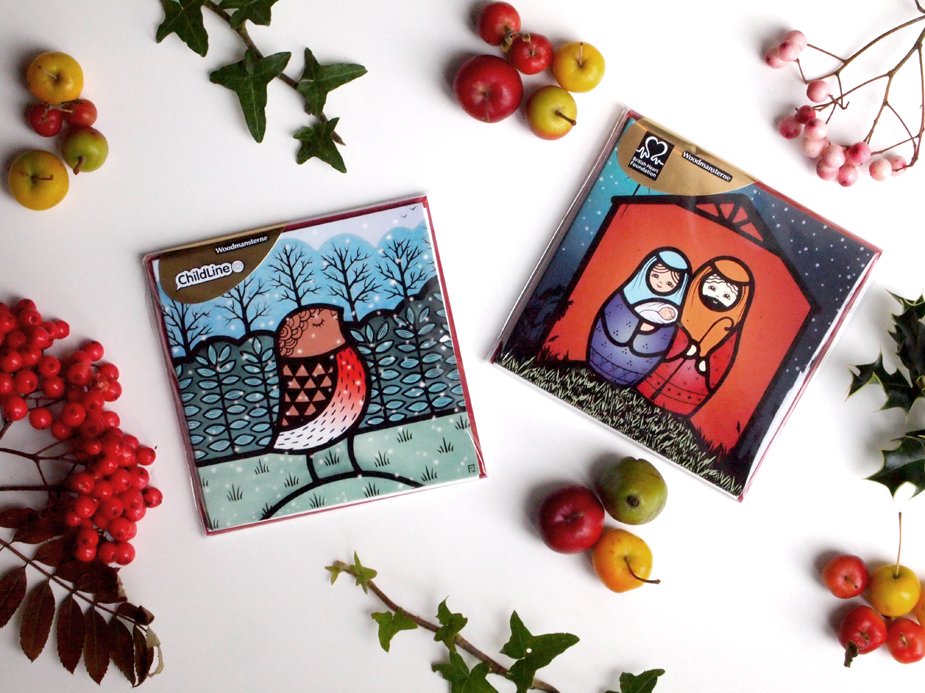 Through The Round Window: Christmas Card Designs For Woodmansterne Cards