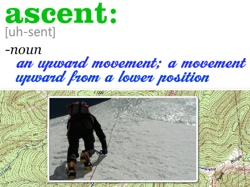 How To Write A Screenplay: Tip & Quote of the Week: "Assent & Ascent"