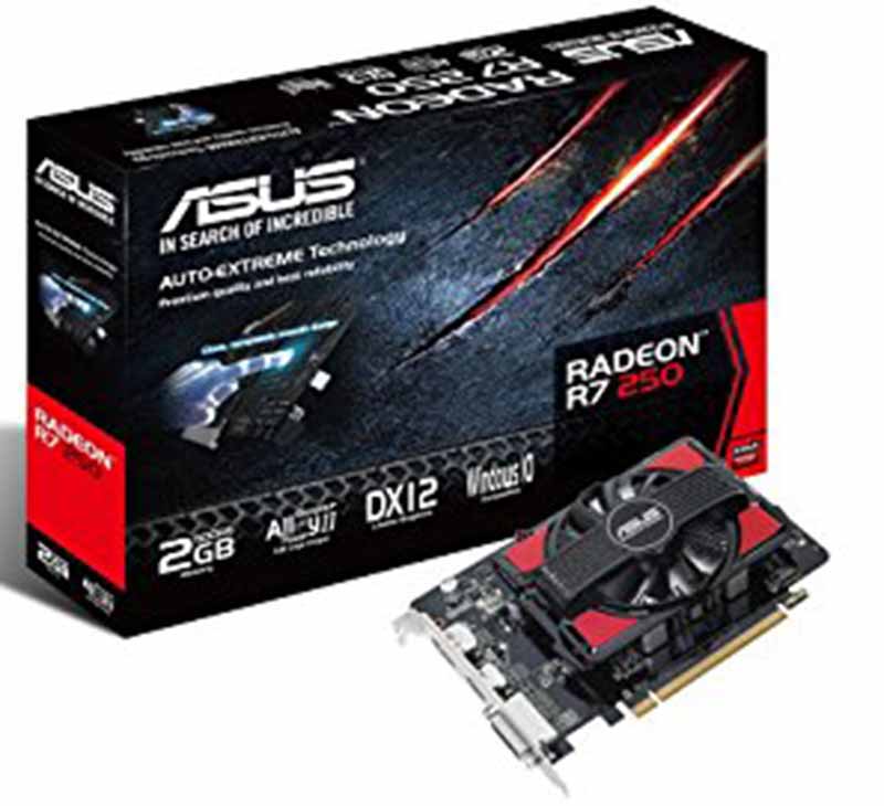 Spesifikasi ASUS AMD Radeon R7 250 - Spesifikasi Hardware