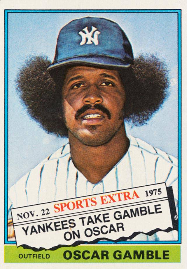 Oscar Gamble, Yankees legend known for his powerful bat and Afro, dies ...