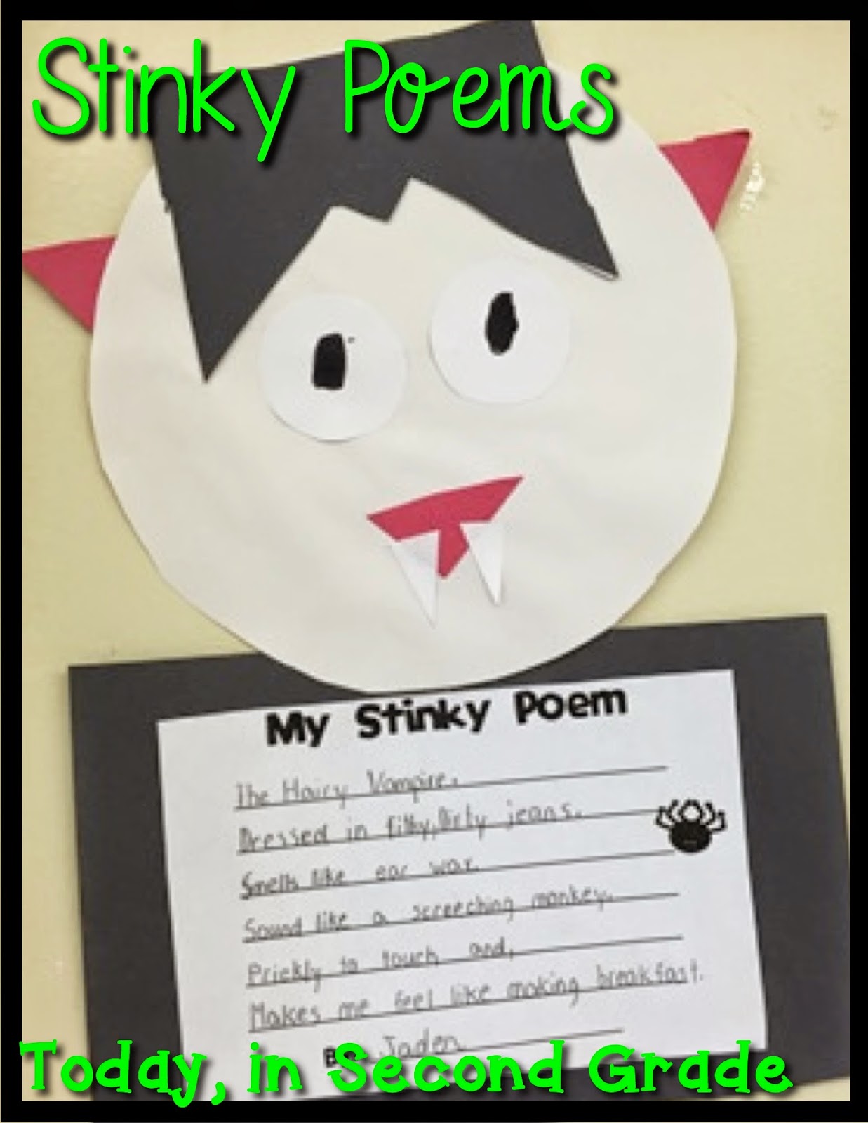 Stinky Poems - Today in Second Grade