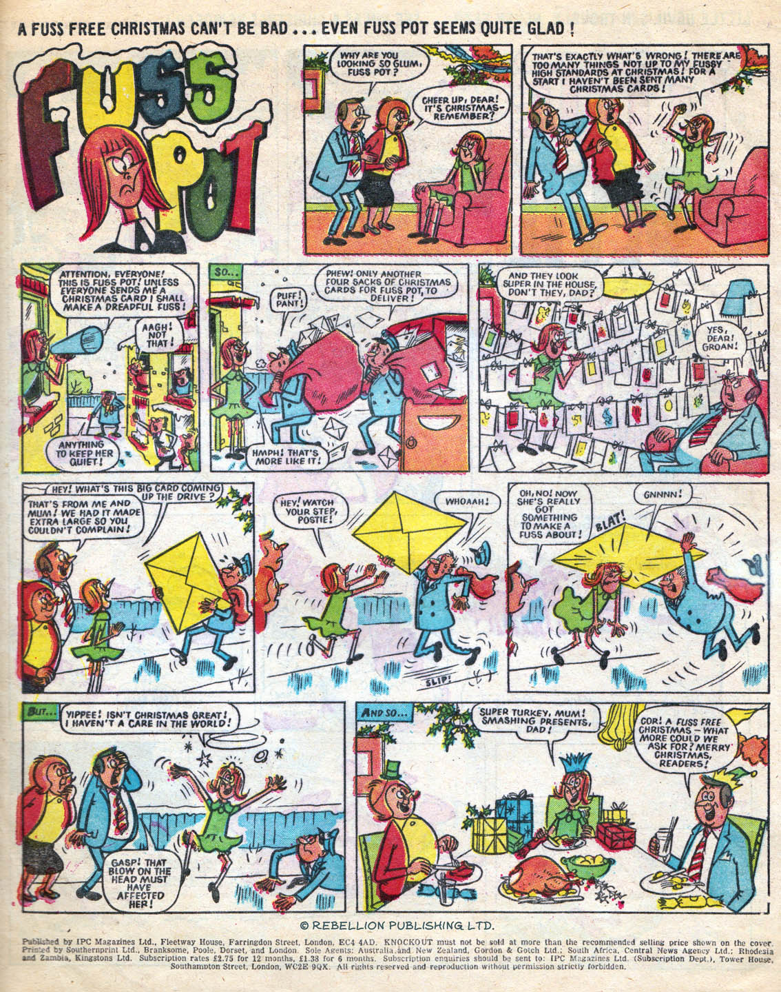 BLIMEY! The Blog of British Comics: The Christmas KNOCKOUT (1972)