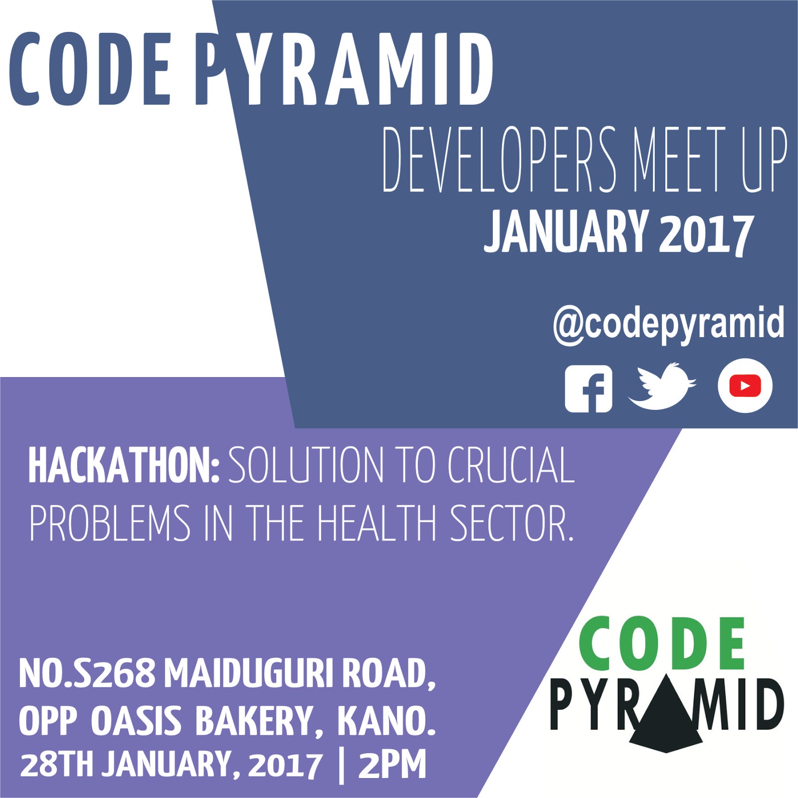 HACKATHON: CODE PYRAMID DEVELOPERS MEET UP JANUARY 2017 | THE NORTHERN BLOG