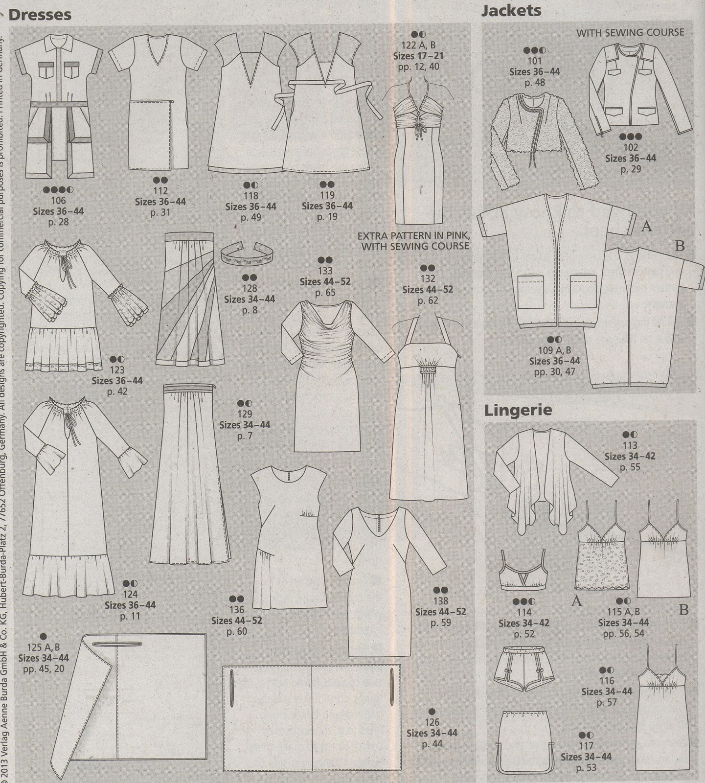 Burda Style 7/2013 - SMF Designs and Friends