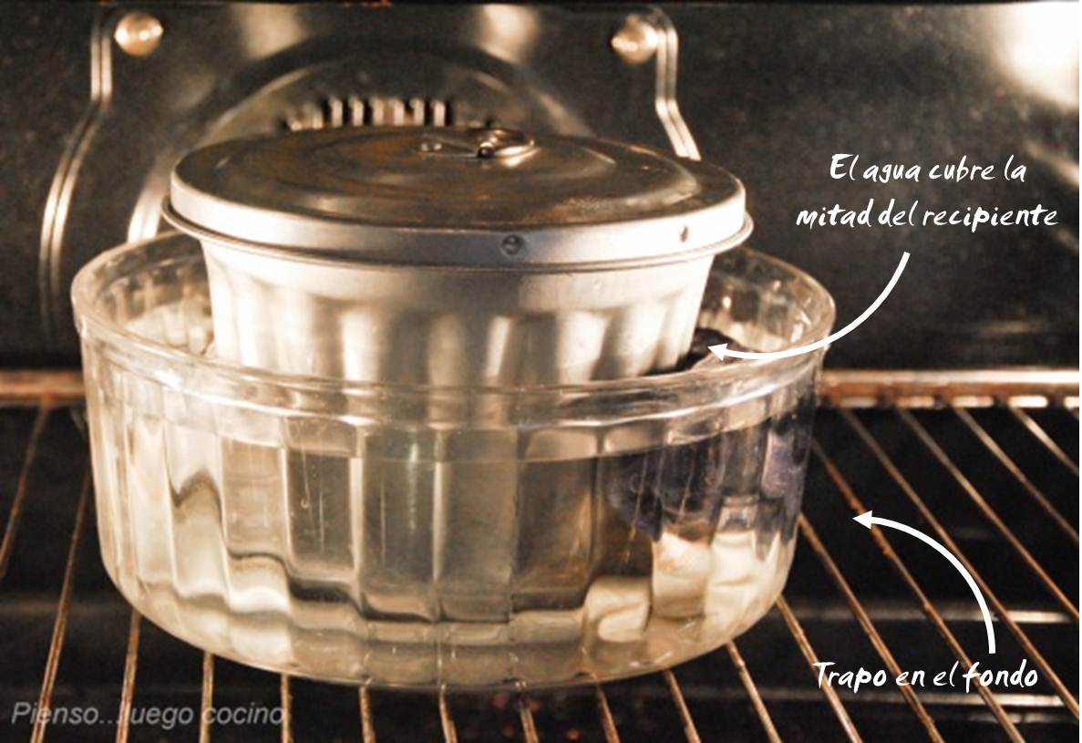 Pienso...luego cocino: Baño maría