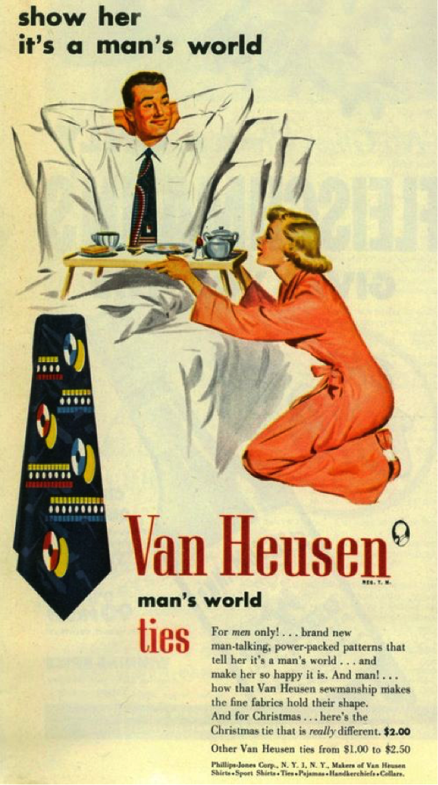 Male privilege shown through advertisements