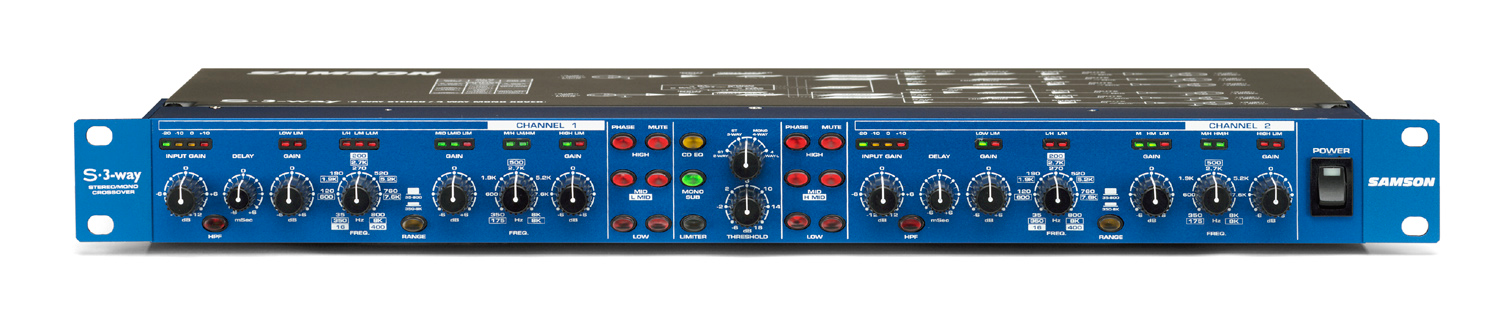 S-3WAY BL CROSSOVER SAMSON - CANAL AUDIOPRO