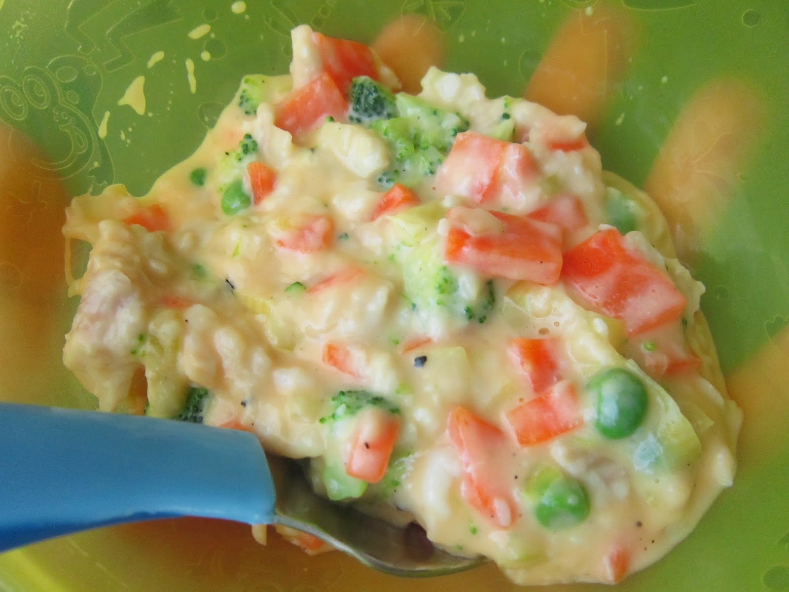 Spontaneously Creative: Fillet of Fish Mornay with Vegetables