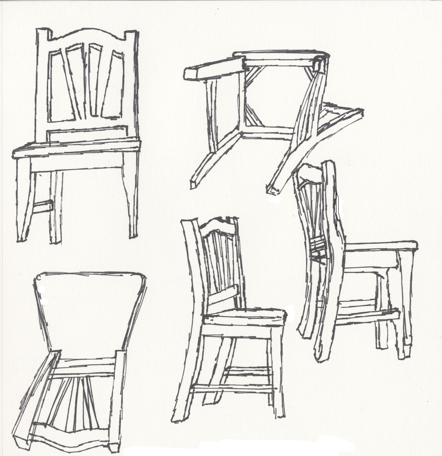 Michelle Hanna Interior Design Portfolio: Chair Views