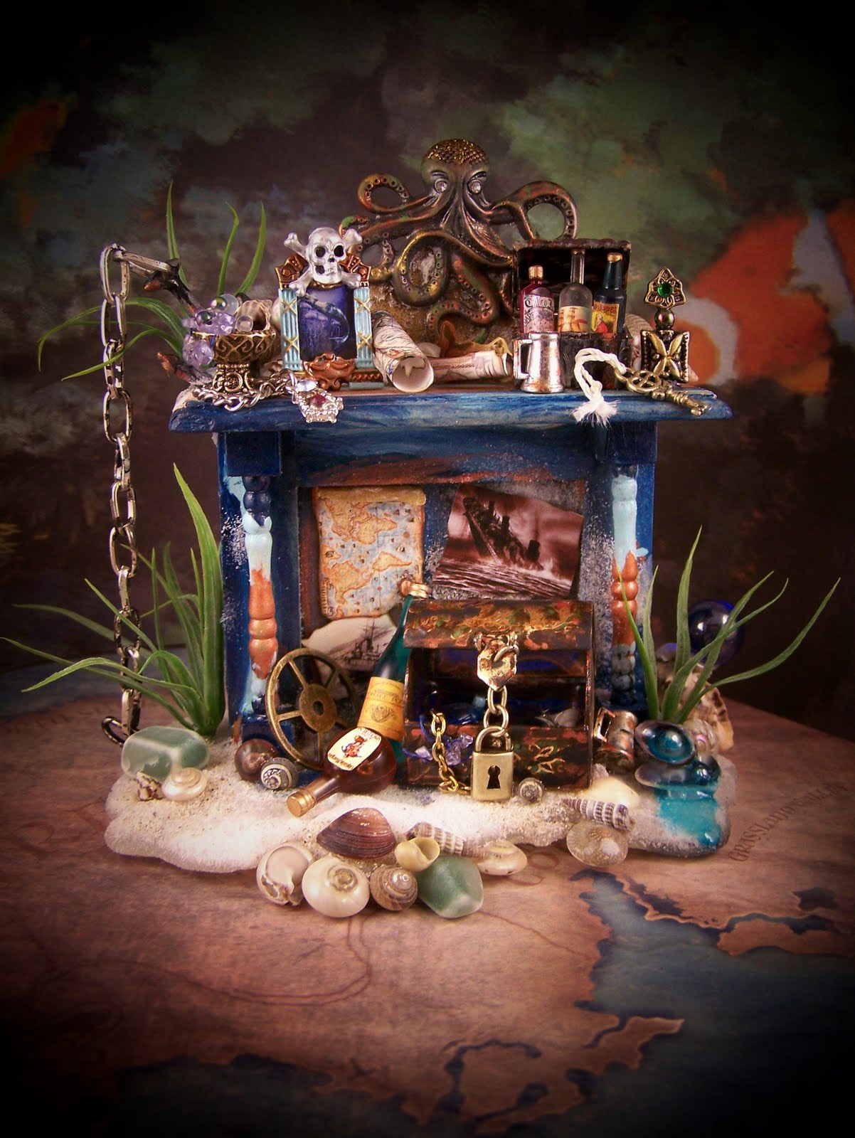 19th Day Miniatures Works in Progress: Dollhouse Miniature Steampunk ...