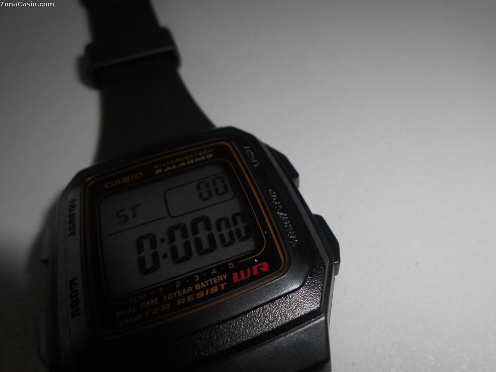 Zona Casio: Prueba: Casio F-201, el modelo más completo de la serie F