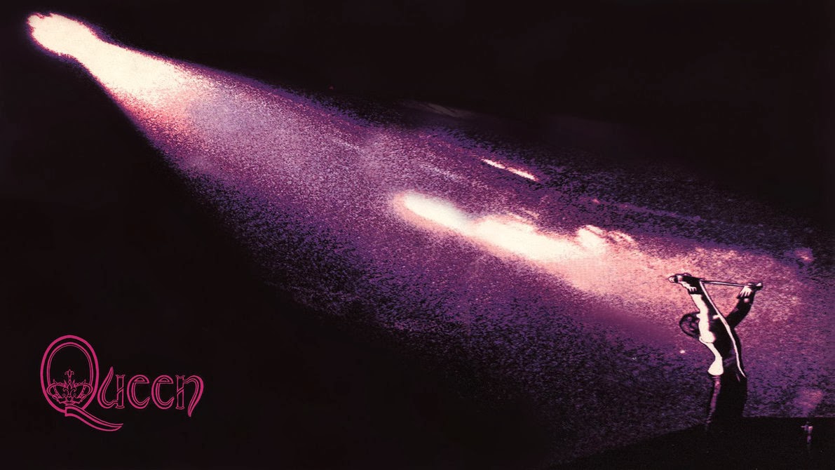 Guitar Lessons: Queen Album Covers Wallpaper