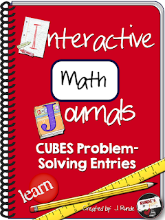 Math Journal Sundays - CUBES Strategy | RUNDE'S ROOM