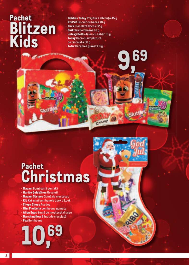 CATALOG METRO 2018 COSURI DE CRACIUN si PACHETE CADOU. Brosura Metro cu ...