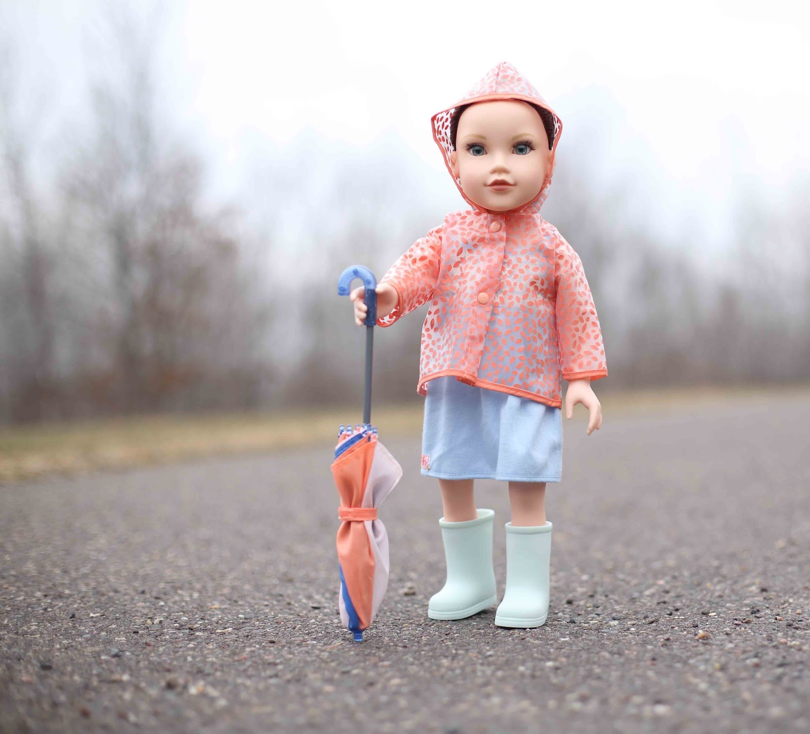 My Journey Girls Dolls Adventures: Kelsey In The Rain Gear