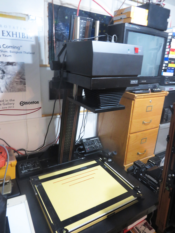YAUM's PHOTO DIARY: New Zone VI Enlarger Set Up