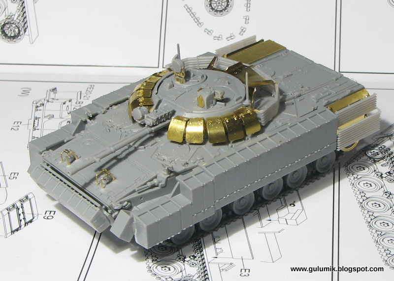 Gulumik Military Models: BMP-3 with ERA 1/72