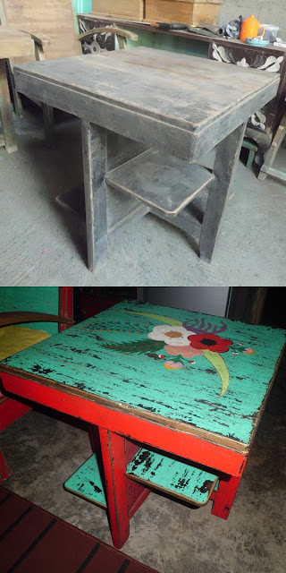 Table for the Java arm chairs