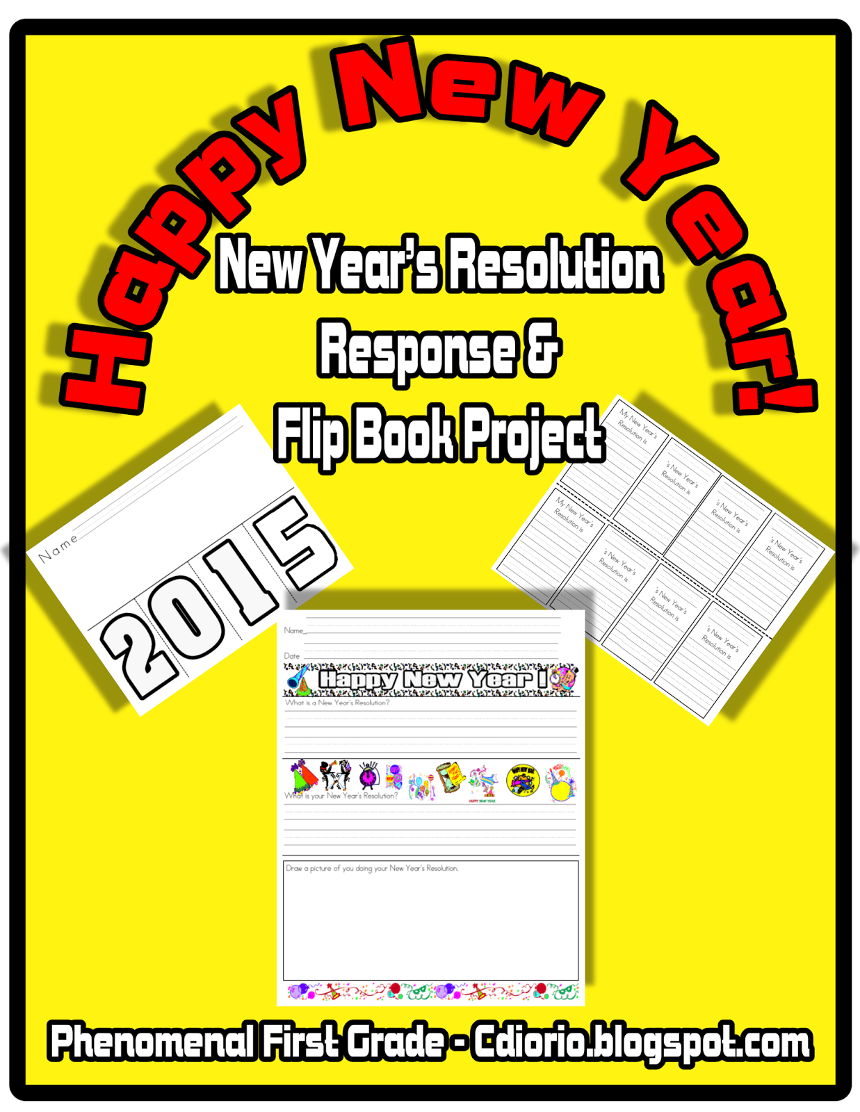 Phenomenal First Grade: Happy 2015!