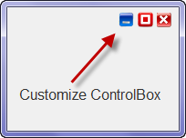 Romit with C#.net Code: ControlBox for Windows Form