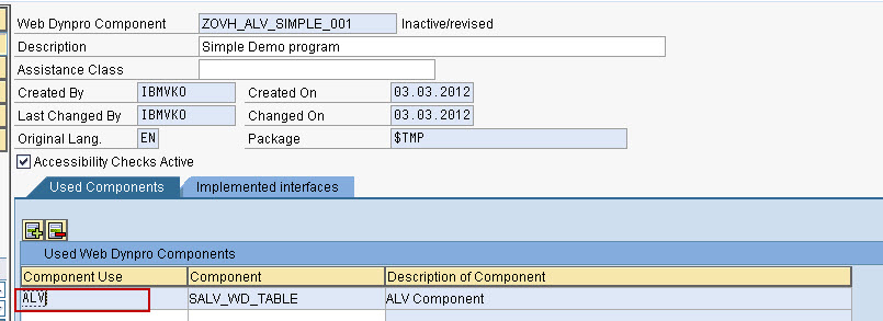 An Sap Consultant Web Dynpro Abap Alv Sample Program