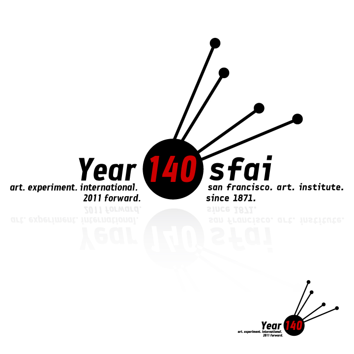 Truscott Design: SFAI 140th Anniversary Logo Design