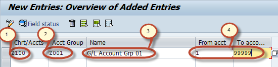SAPhow: How To Create a Chart Of Accounts Account Group [SPRO]