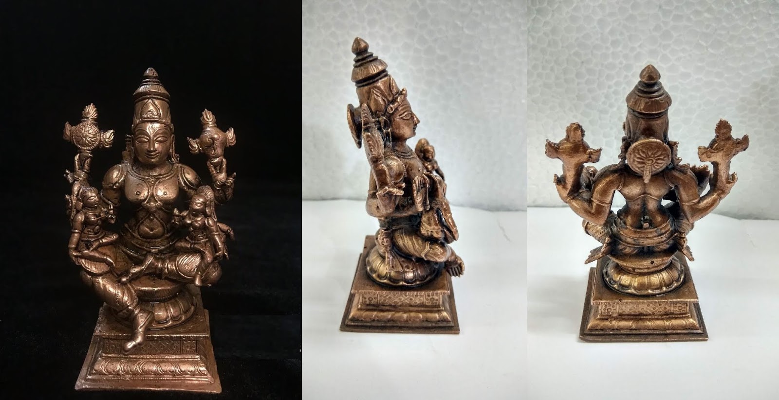 Copper Hindu God Statues- The Antique Replicates